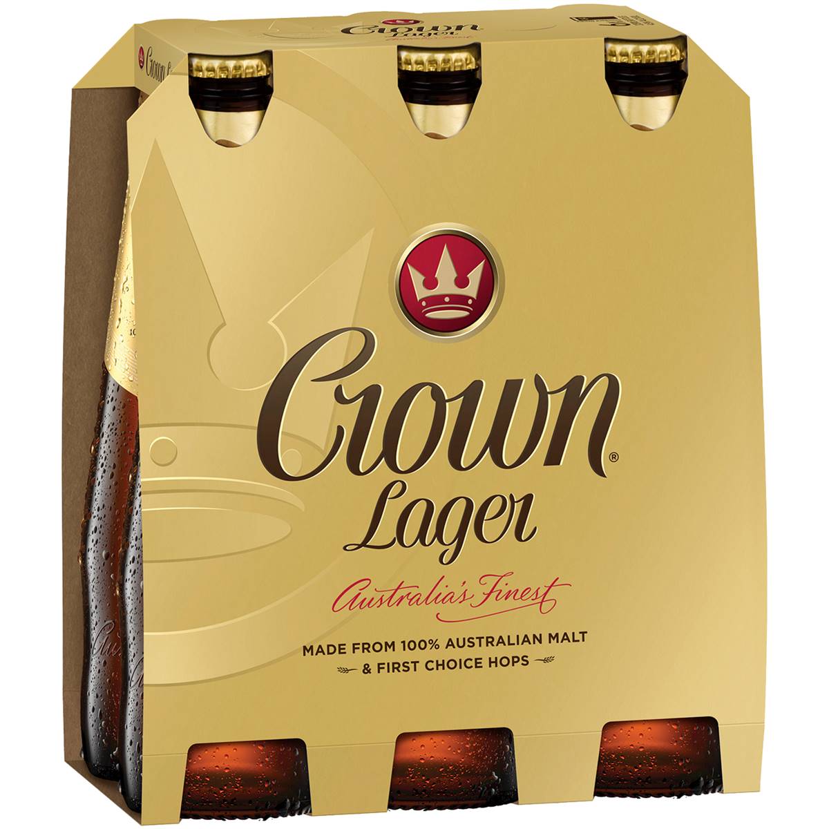 Crown Lager Bottle 375ml | Woolworths