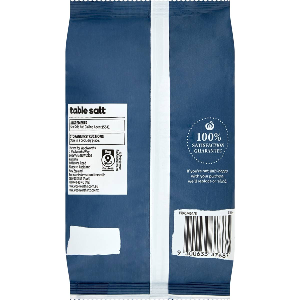 Essentials Table Salt 1kg | Woolworths