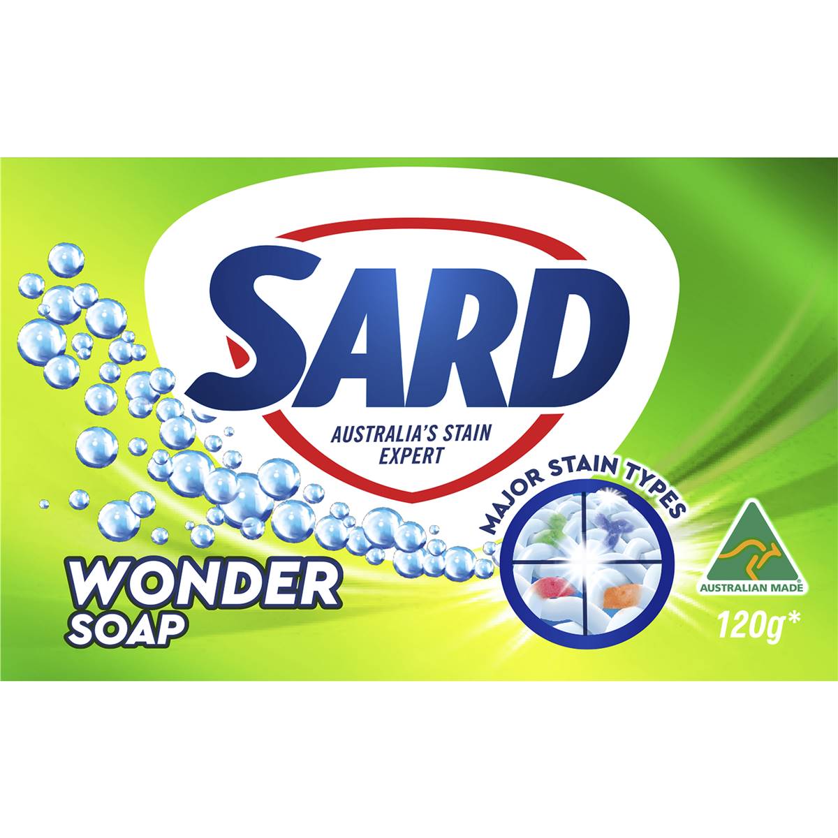 Sard Wonder Soap Stain Remover Eucalyptus 125g | Woolworths