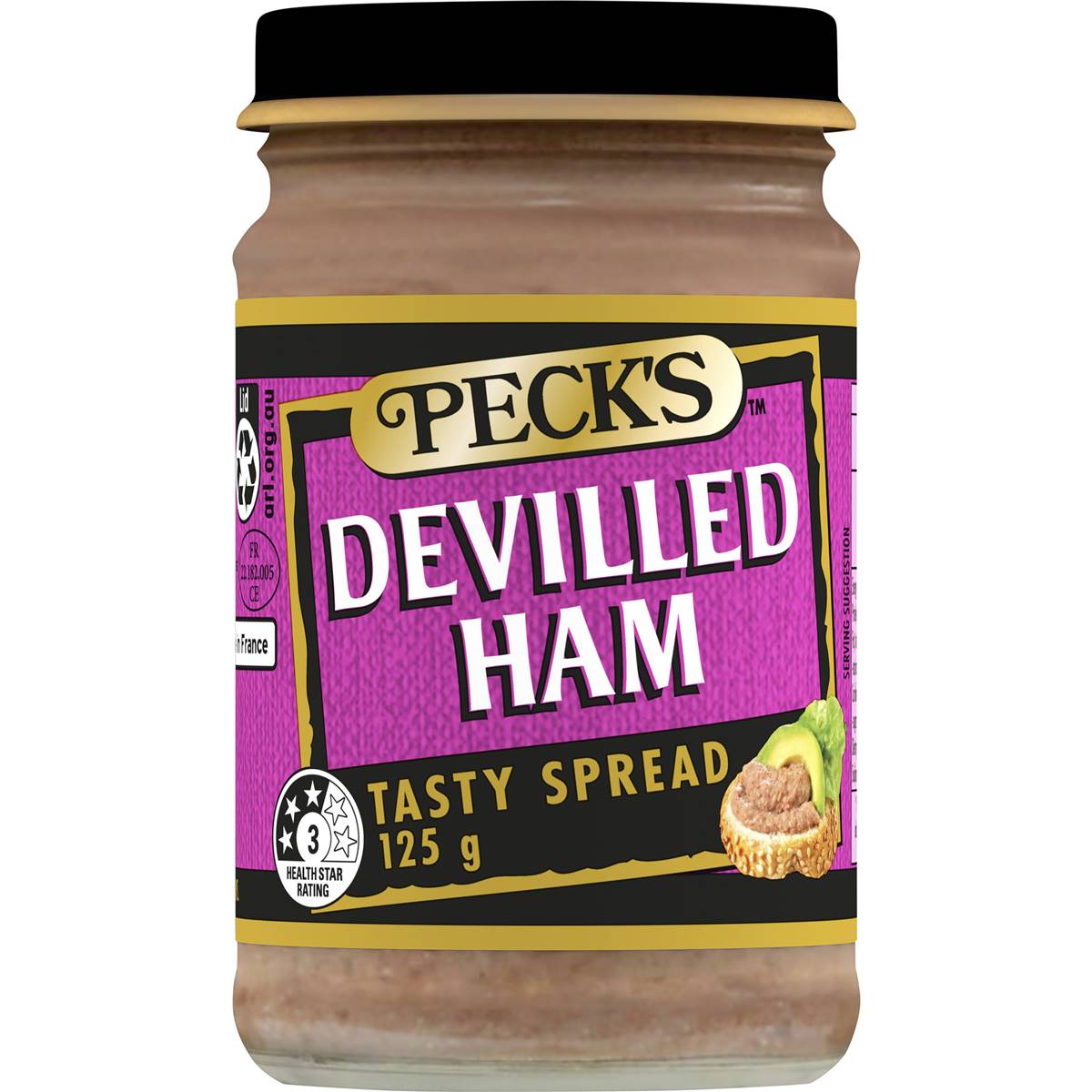 Peck's Devilled Ham Spread 125g | Woolworths