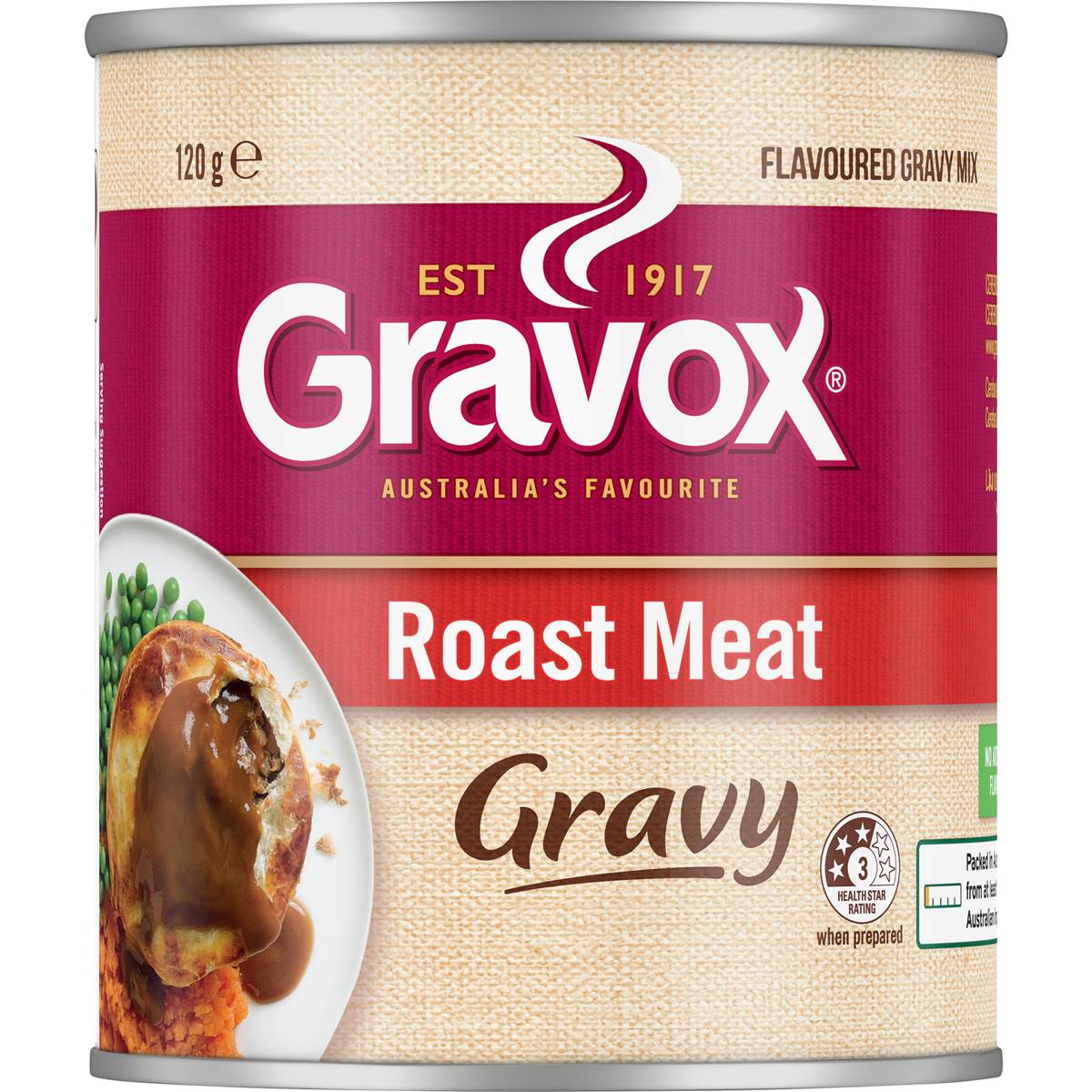 Gravox Roast Meat Gravy Mix Tin 120g | Woolworths