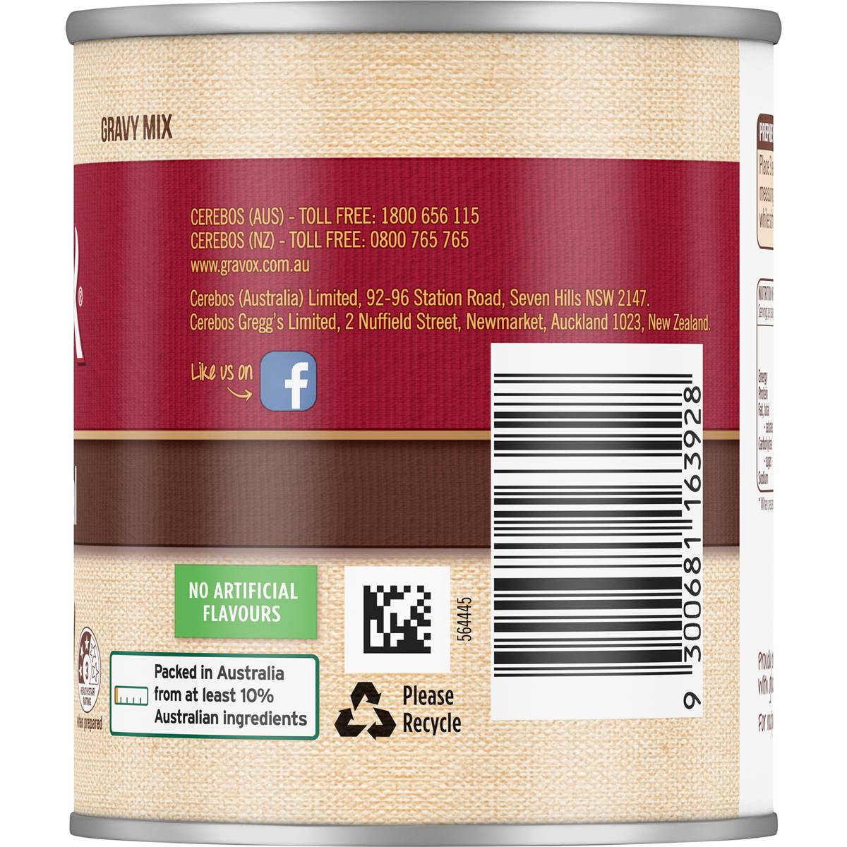 Gravox Traditional Gravy Mix Tin 120g | Woolworths