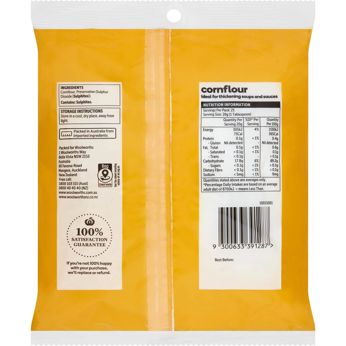 Essentials Cornflour 500g | Woolworths