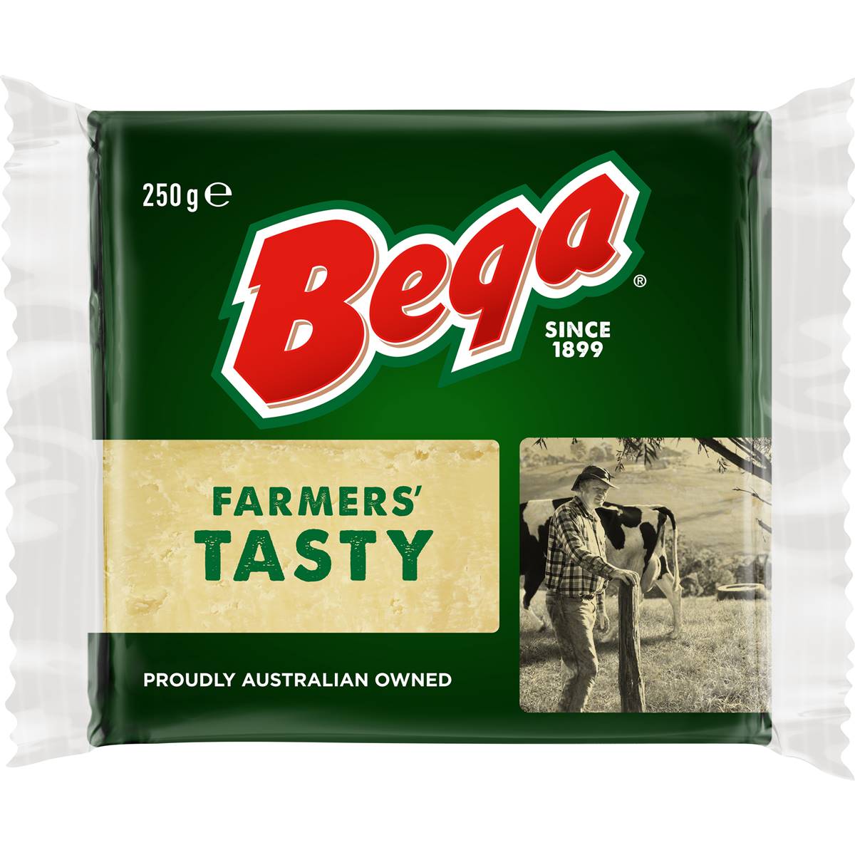 Bega Farmers' Tasty Cheese 250g | Woolworths