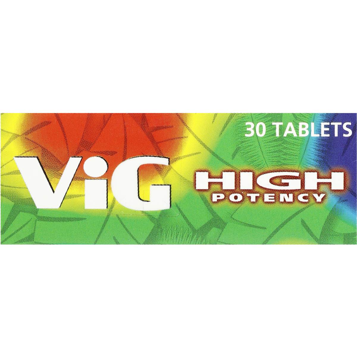 Vig High Potency 30 Tablets | Woolworths