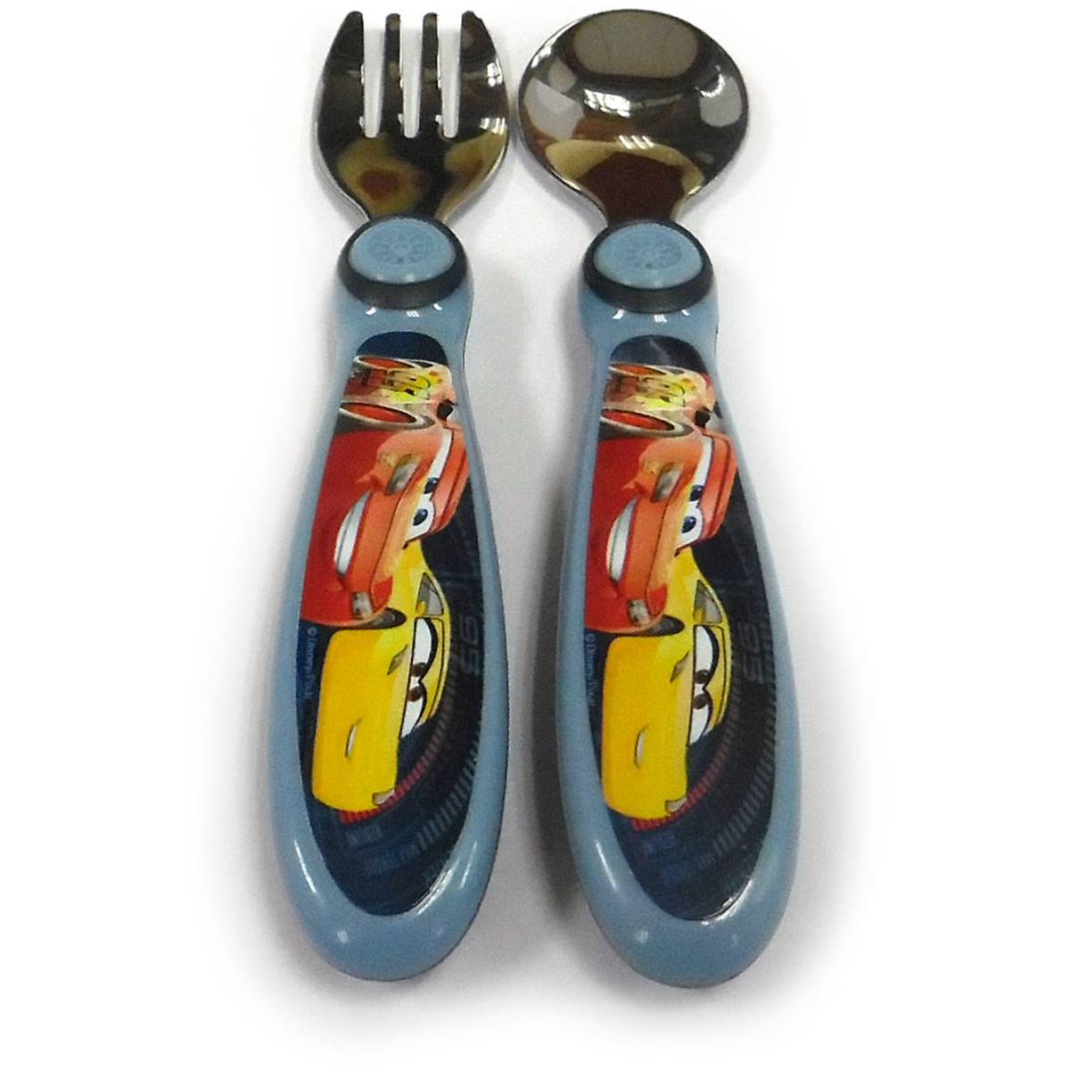 The First Years Cars Easy Grip Fork & Spoon 2 Pack | Woolworths