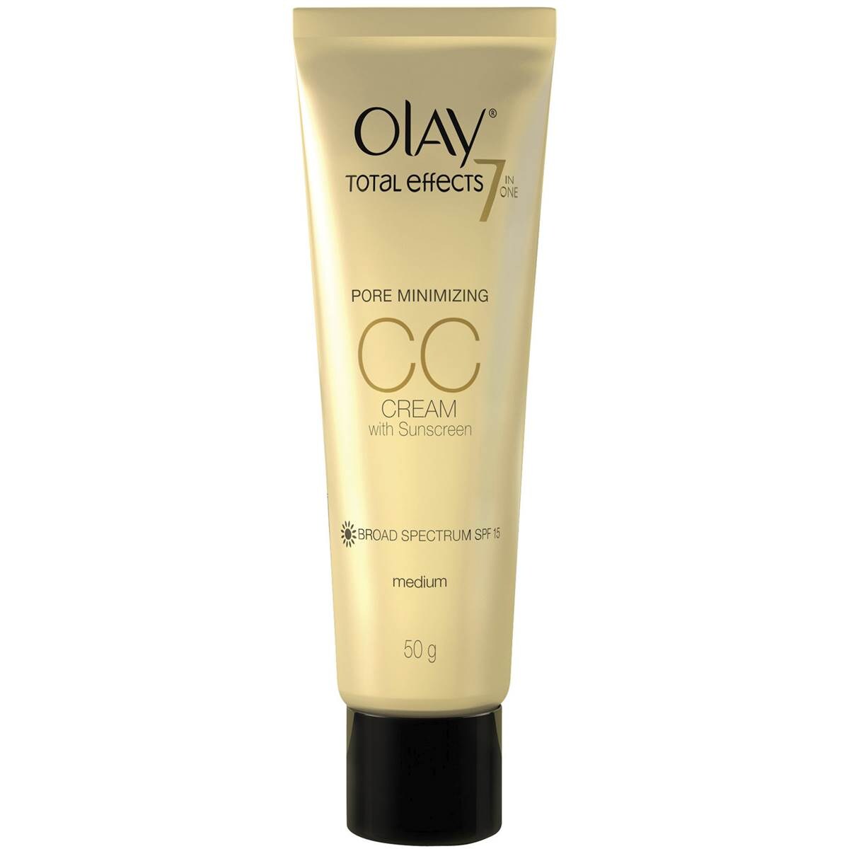 Olay Total Effects 7-in-1 Colour Correcting Cream Medium 50g | Woolworths