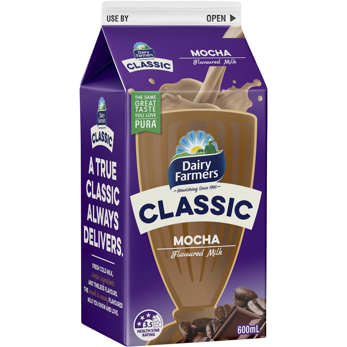 Dairy Farmers Classic Mocha 600ml | Woolworths