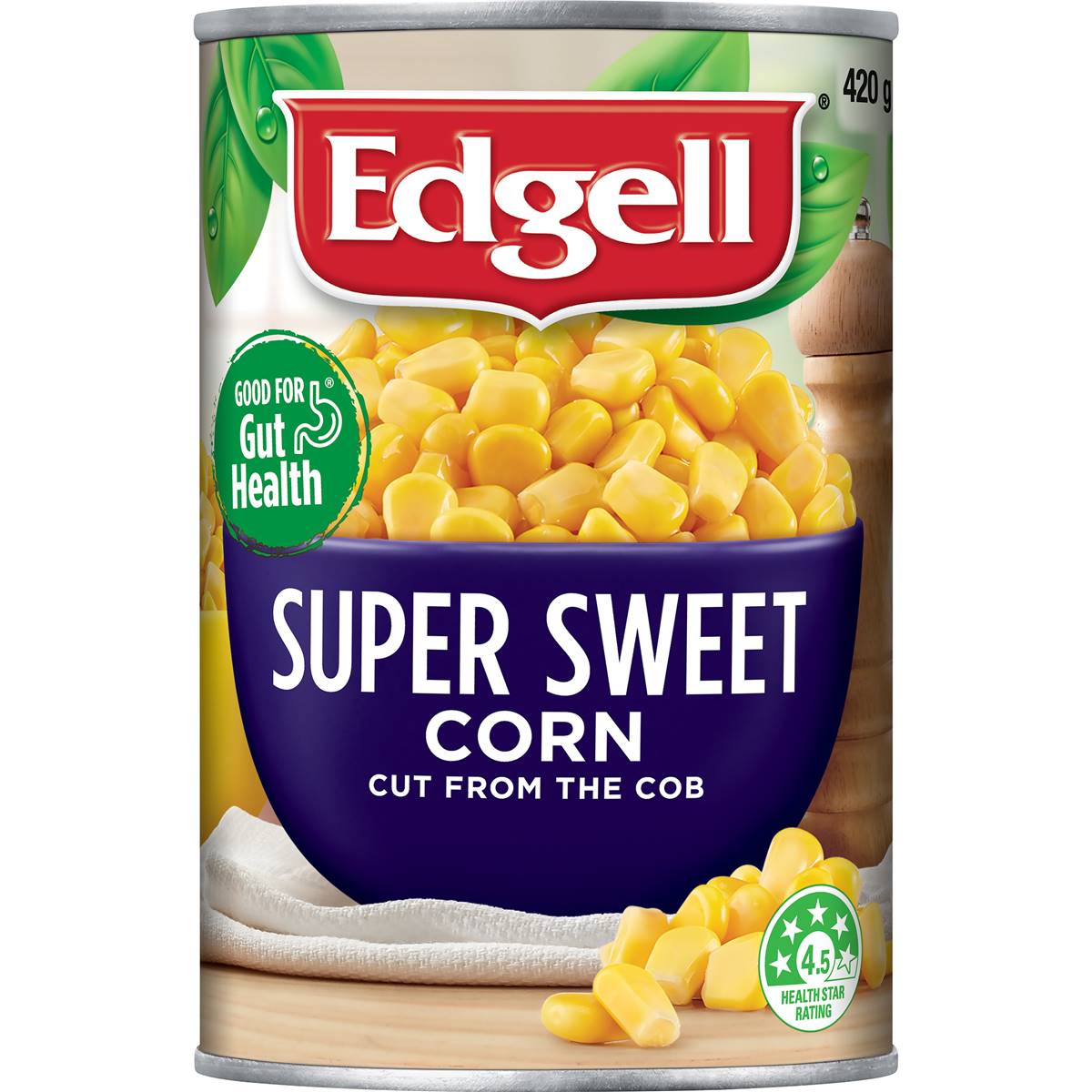 Edgell Super Sweet Corn Kernels 420g | Woolworths