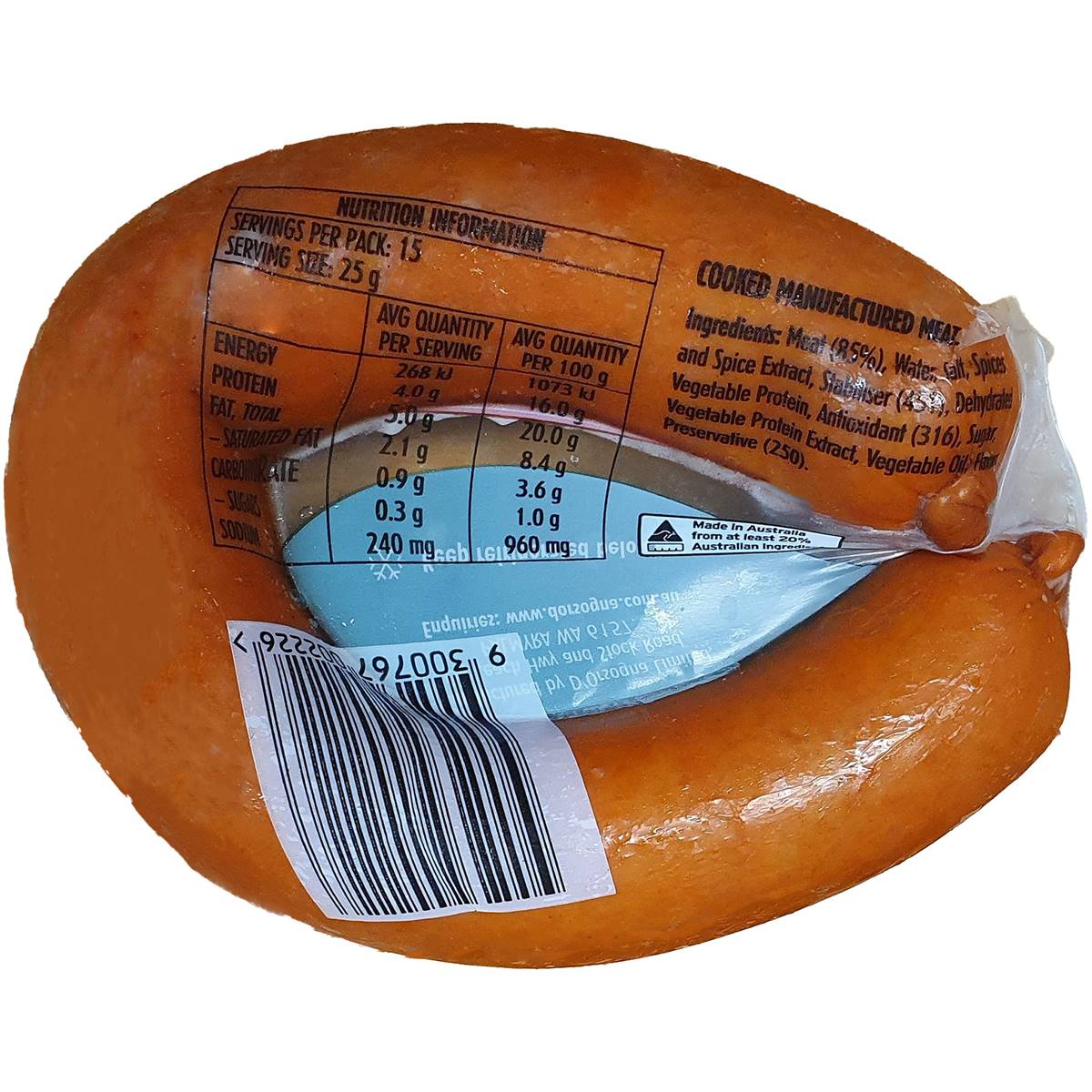 D'orsogna Krakowurst 375g | Woolworths