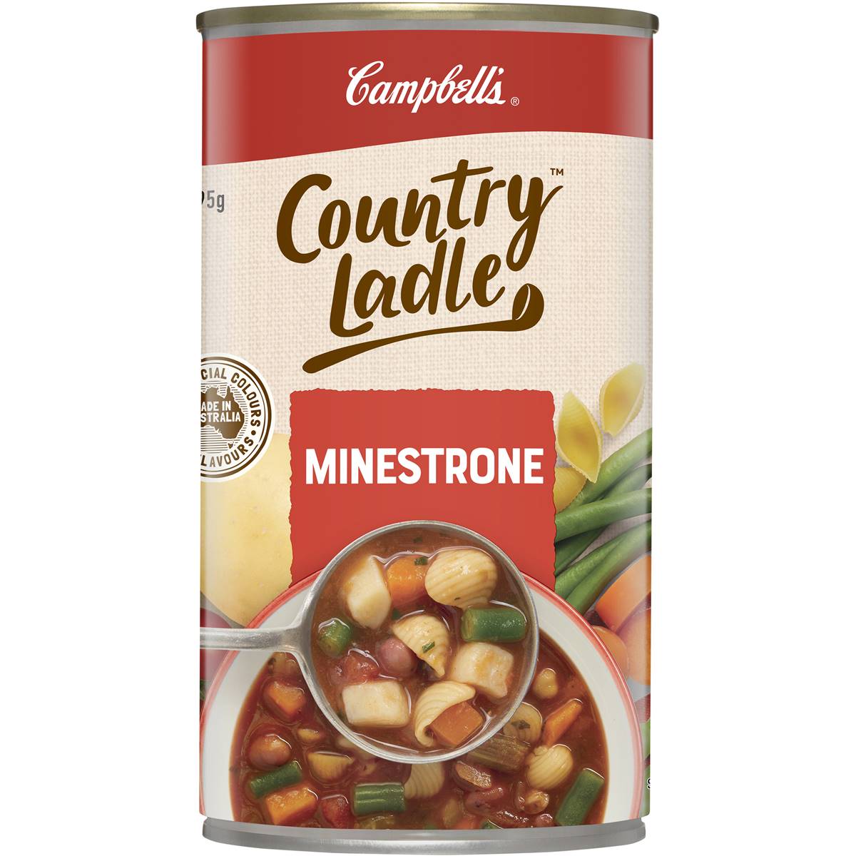 Campbell's Country Ladle Soup Minestrone 495g | Woolworths