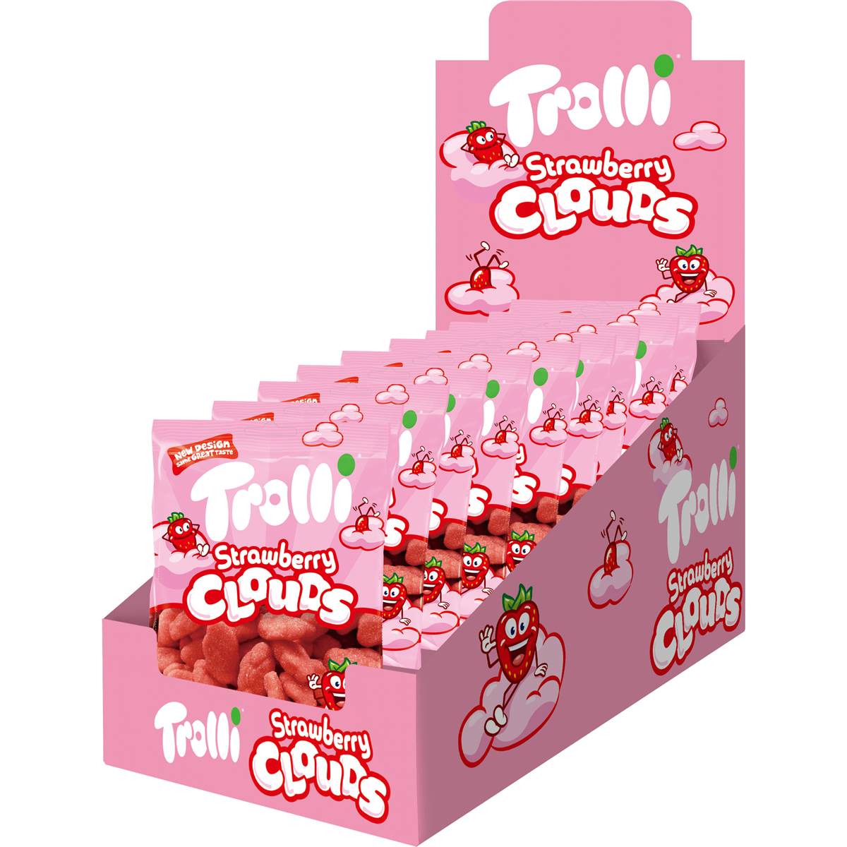 Trolli Strawberry Clouds 150g | Woolworths