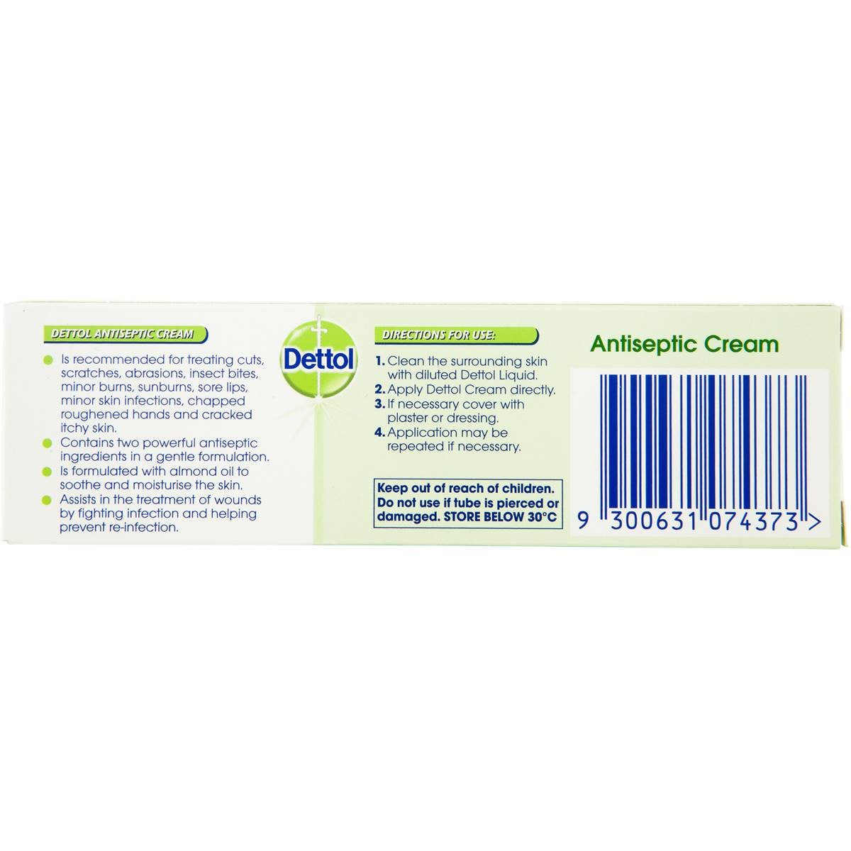 Dettol Antiseptic Cream 30g | Woolworths