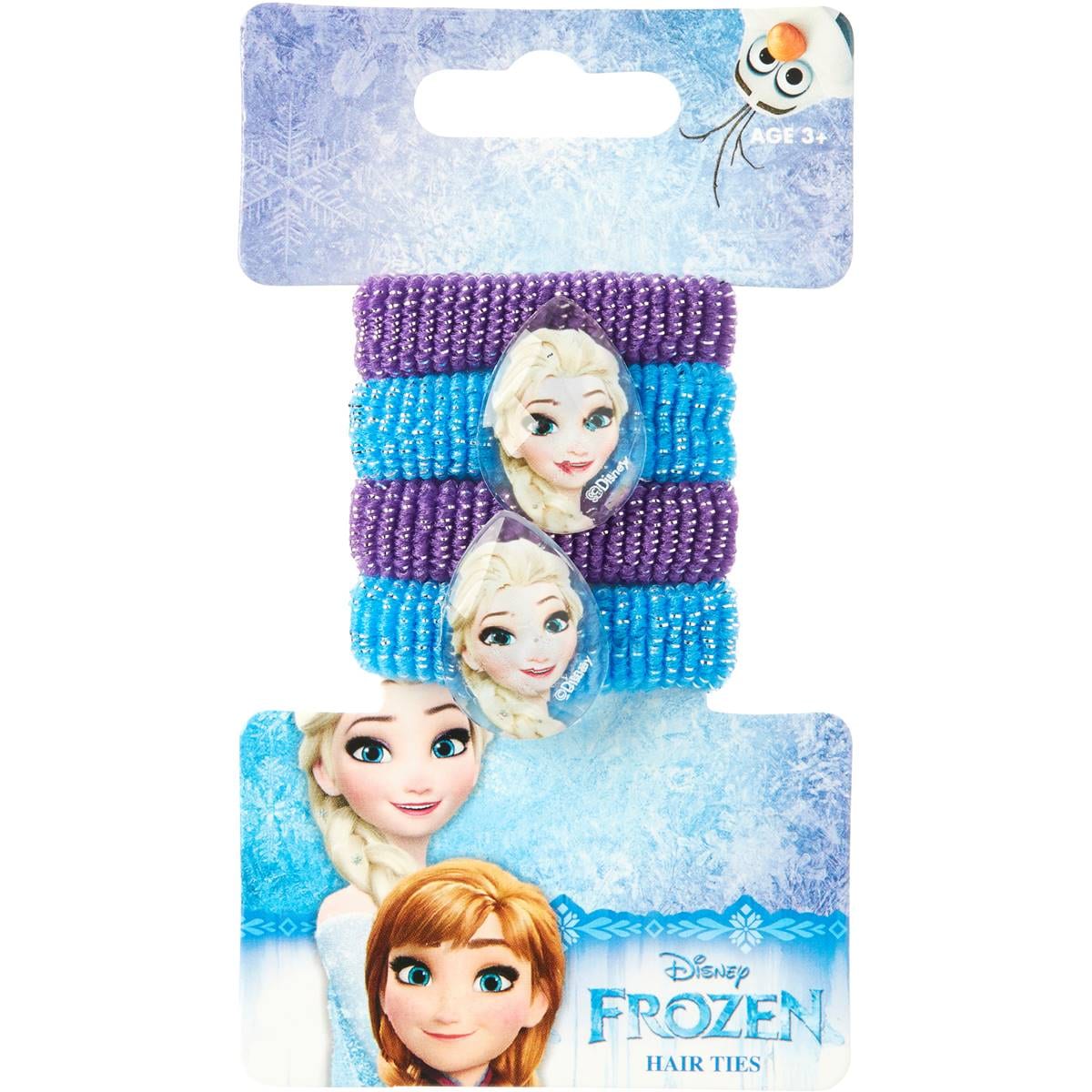 Frozen Elsa Hair Ties 4 Pack | Woolworths