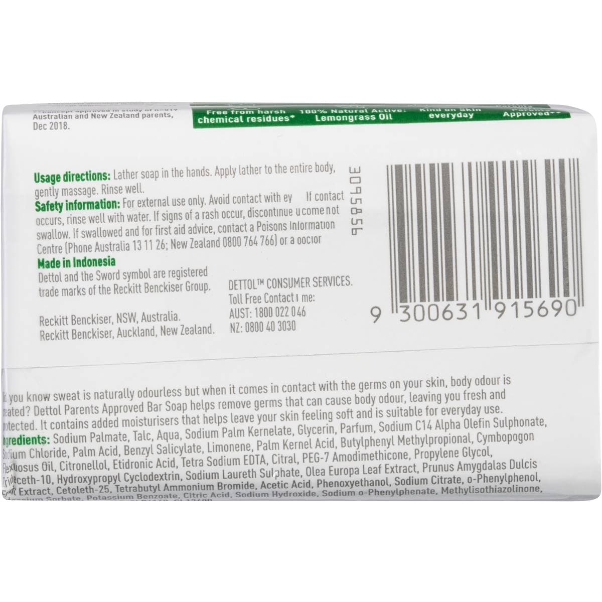 Dettol Parents Approved Bars Soap 3 Pack | Woolworths