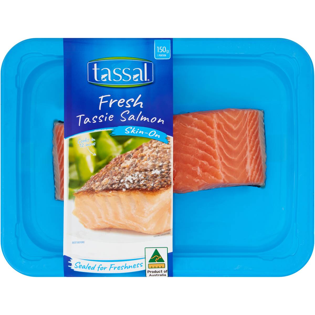 Tassal Tasmanian Atlantic Salmon Skin On Chilled 150g | Woolworths