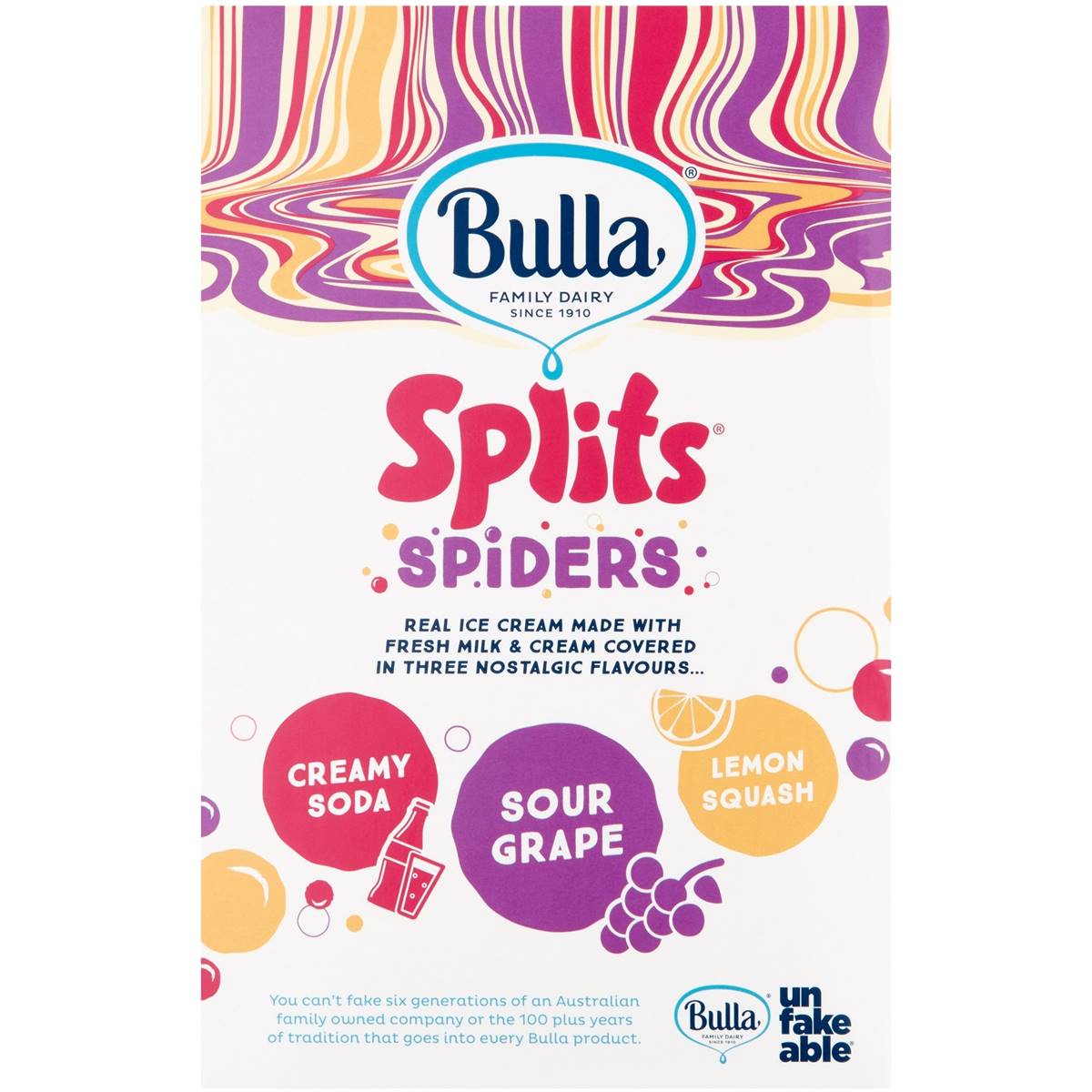 Bulla Splits Spider 10 Pack | Woolworths