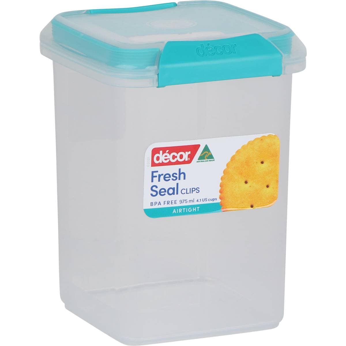 Decor Fresh Seal Clips Tall 975ml Container Each | Woolworths