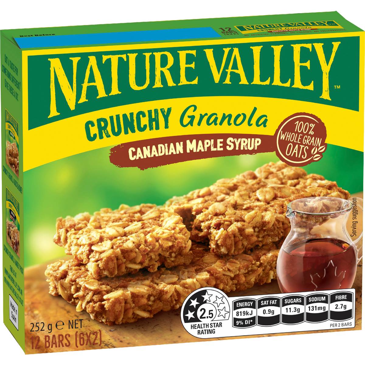 Nature Valley Crunchy Canadian Maple Syrup Granola Bars 6 Pack Woolworths Nature Valley Crunchy Canadian Maple Syrup Granola Bars 6 Pack Woolworths