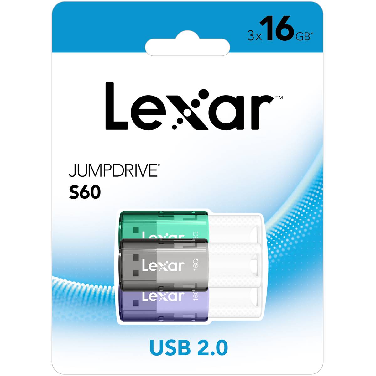 Lexar Usb 2.0 S60 16gb 3 Pack | Woolworths