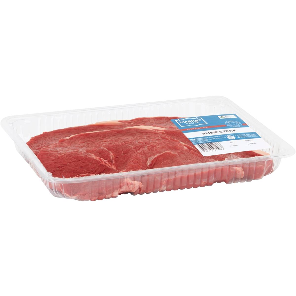 Market Value Beef Rump Steak 800g - 1.2kg | Woolworths