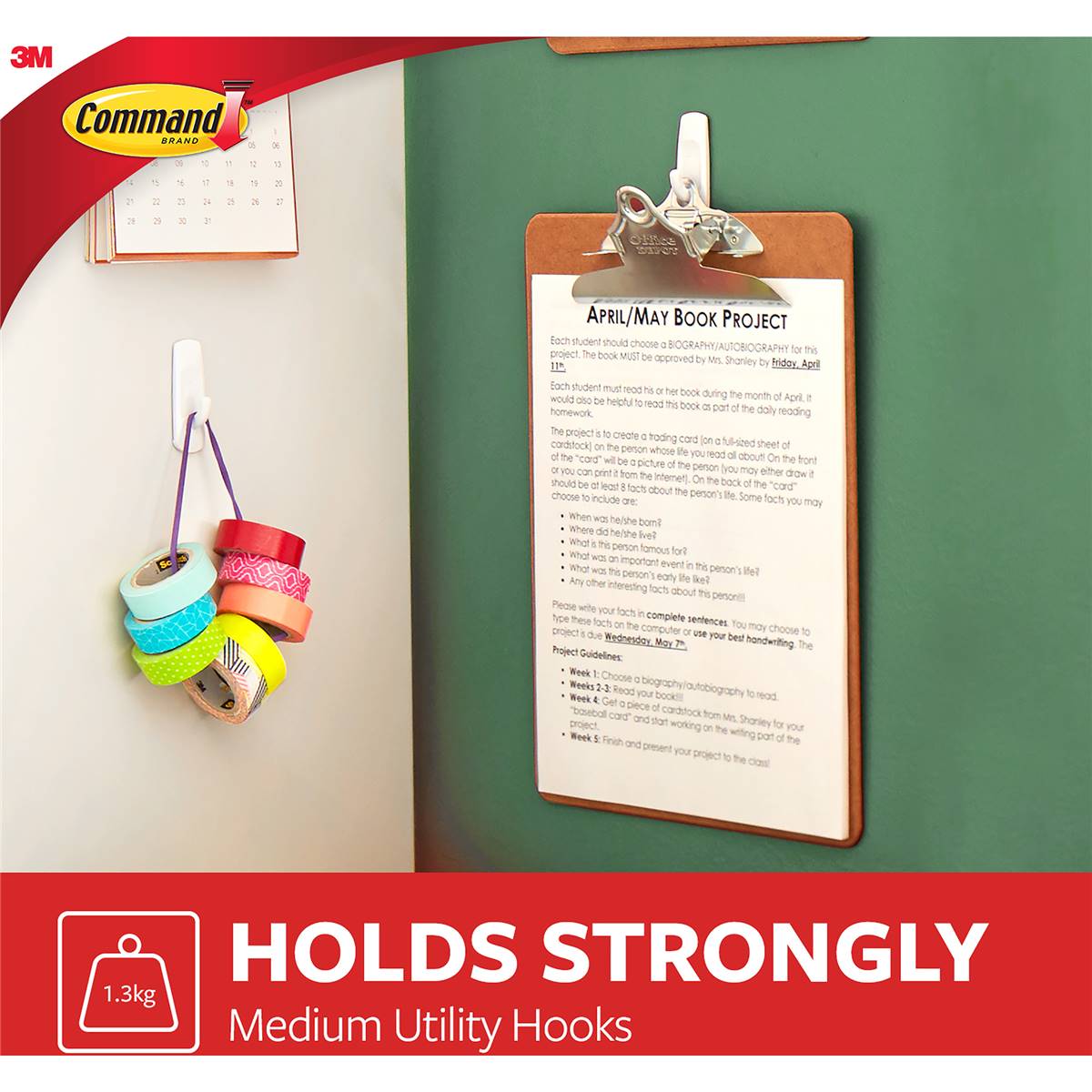 3m Command Mixed Hooks Value 8 Pack | Woolworths