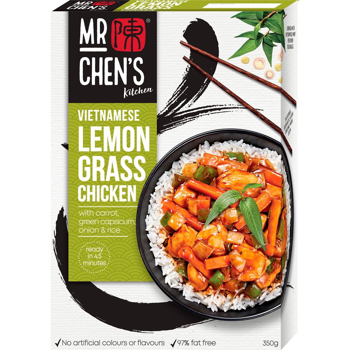 Mr Chen's Vietnamese Lemongrass Chicken On Rice 350g | Woolworths