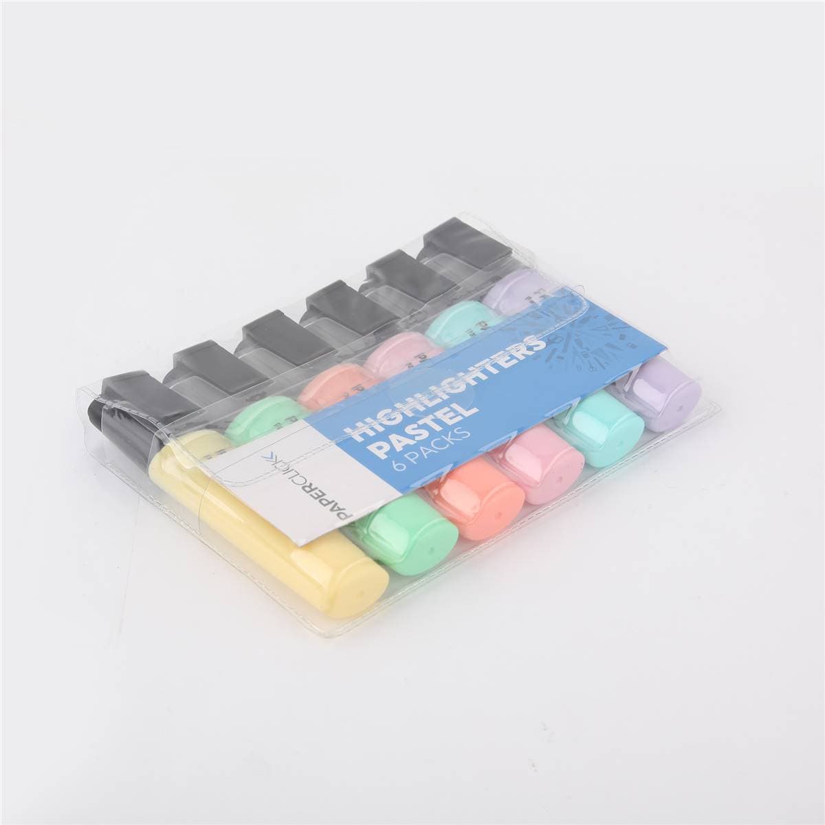 Paperclick Pastel Highlighter 6 Pack | Woolworths
