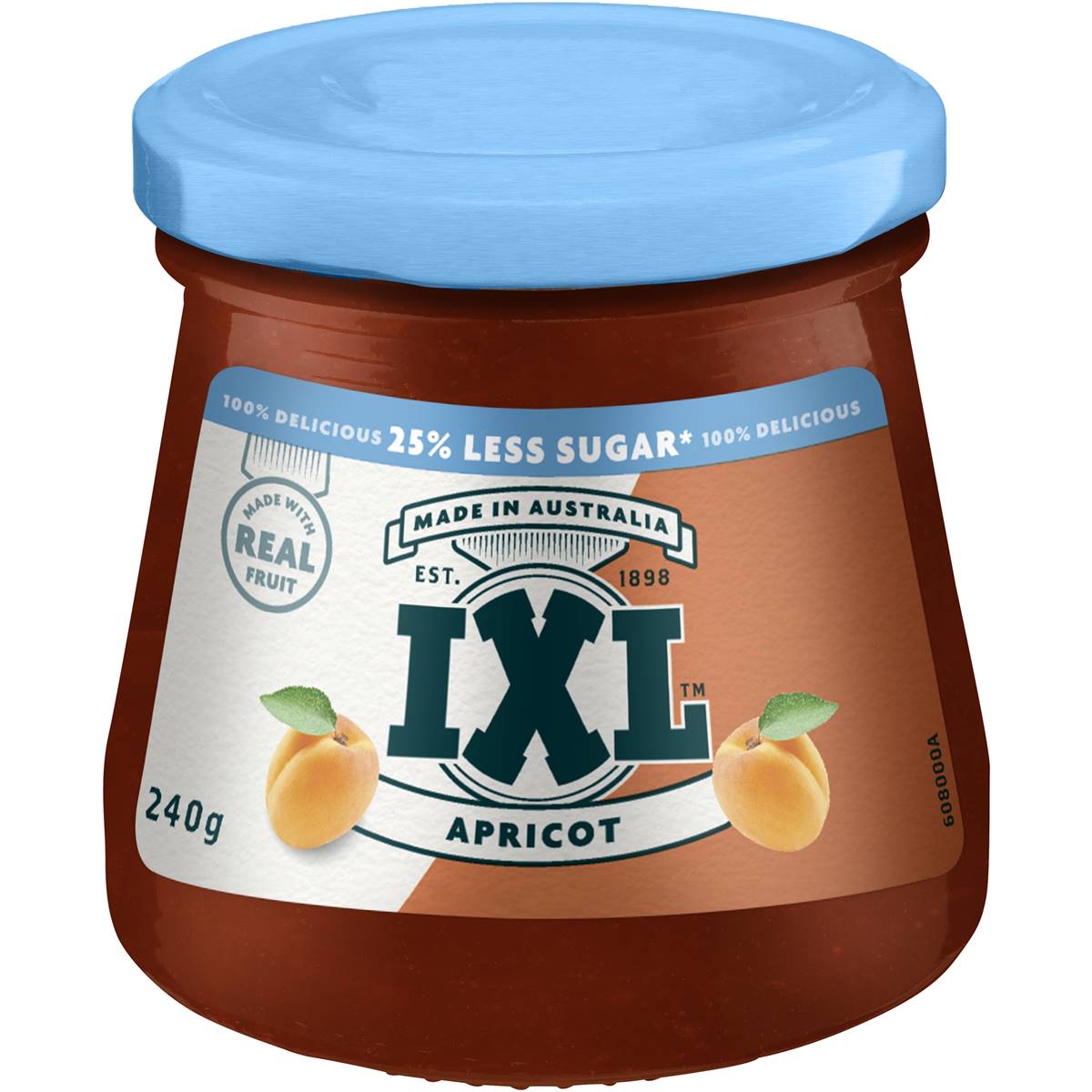 Ixl Jam Reduced Sugar Apricot 240g | Woolworths