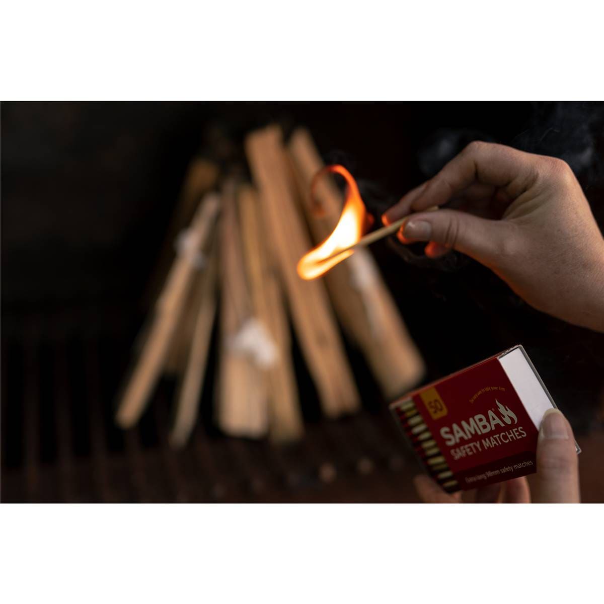 Samba Matches Twin Pack 100 Pack | Woolworths