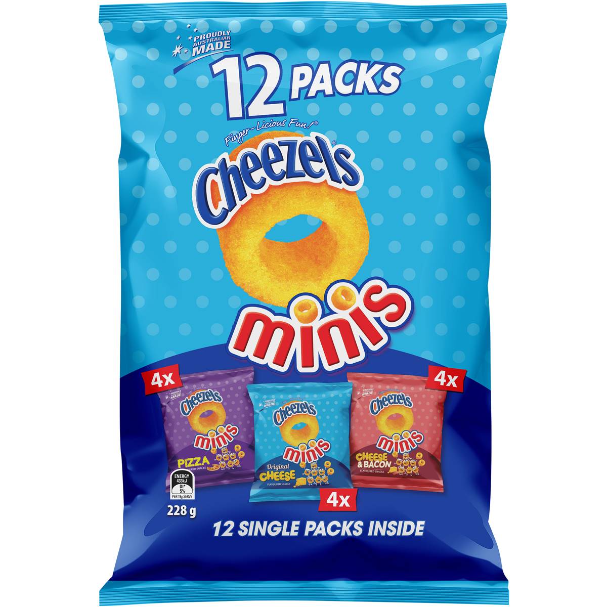 Cheezels Minis Multipack 12 Pack | Woolworths