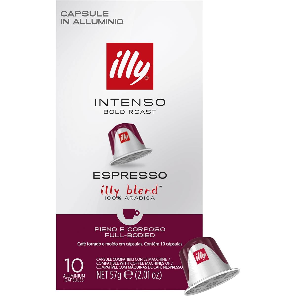 Illy Espresso Intenso Capsules 10 Pack | Woolworths
