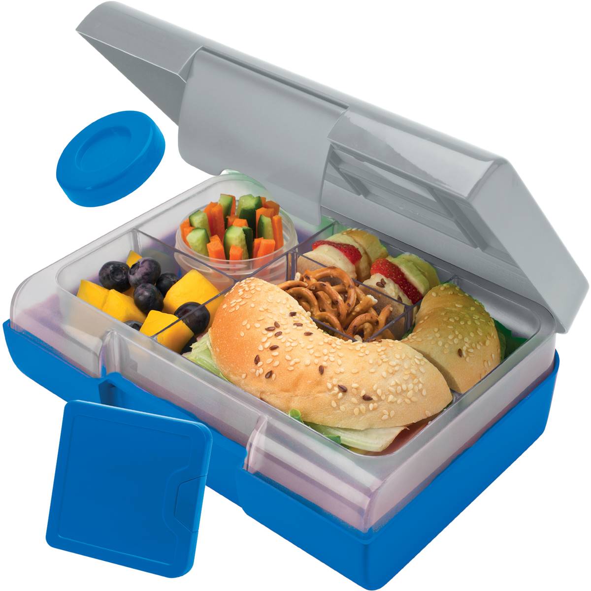 Smash Bento Bite Lunch Box Blue Each | Woolworths