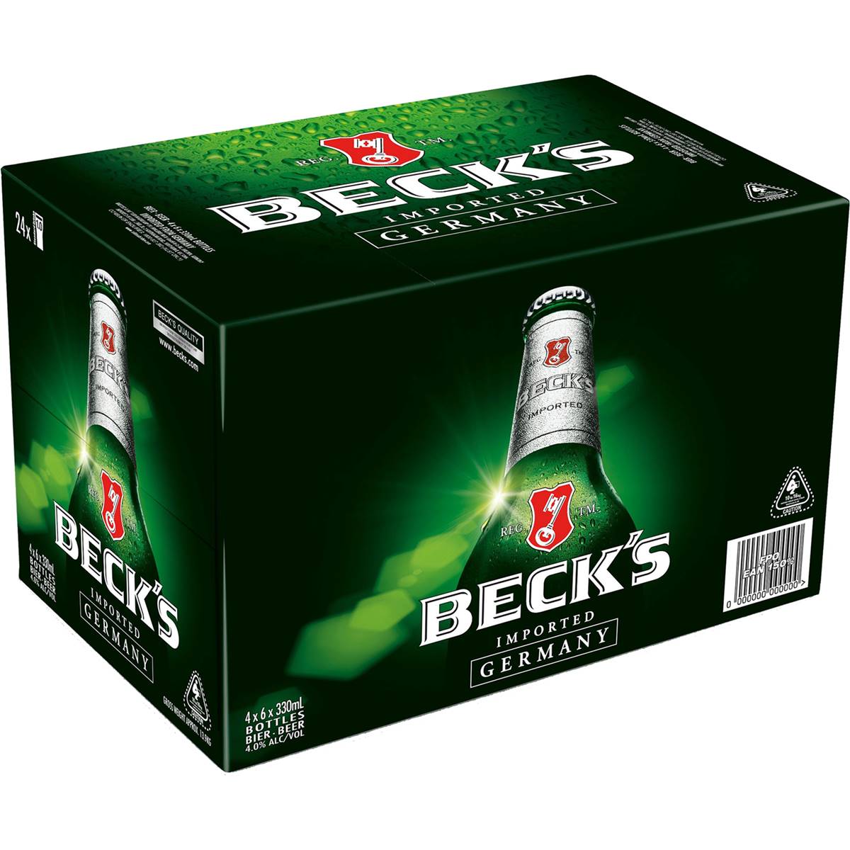 Beck's Lager Bottle 330ml | Woolworths
