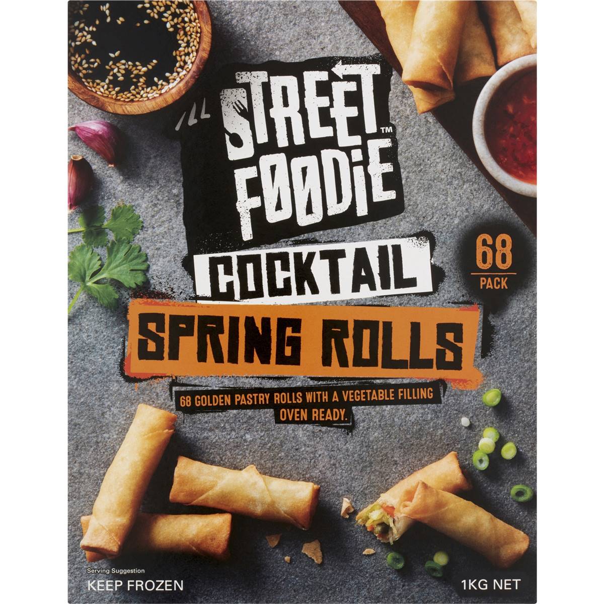 Street Foodie Spring Rolls Cocktail 1kg | Woolworths
