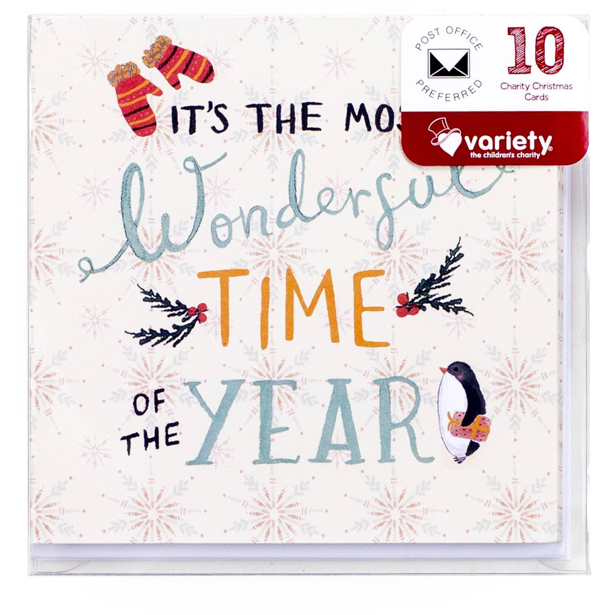 John Sands Wonderful Time Of The Year Boxed Christmas Cards 10 Pack ...