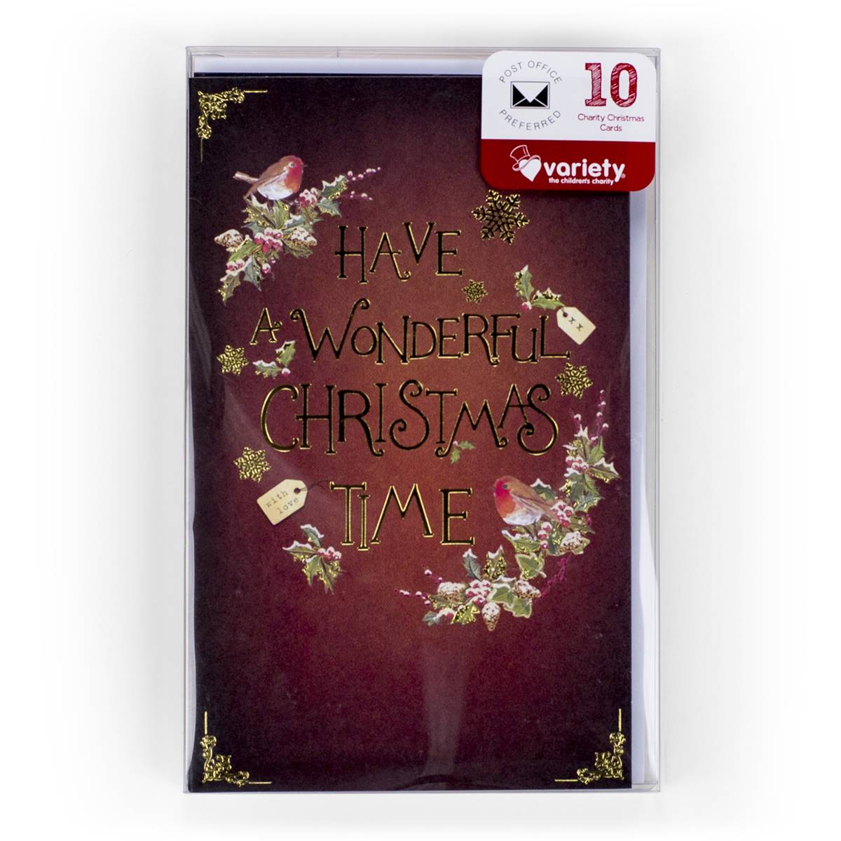 John Sands Wonderful Christmas Time Boxed Christmas Cards 10 Pack ...