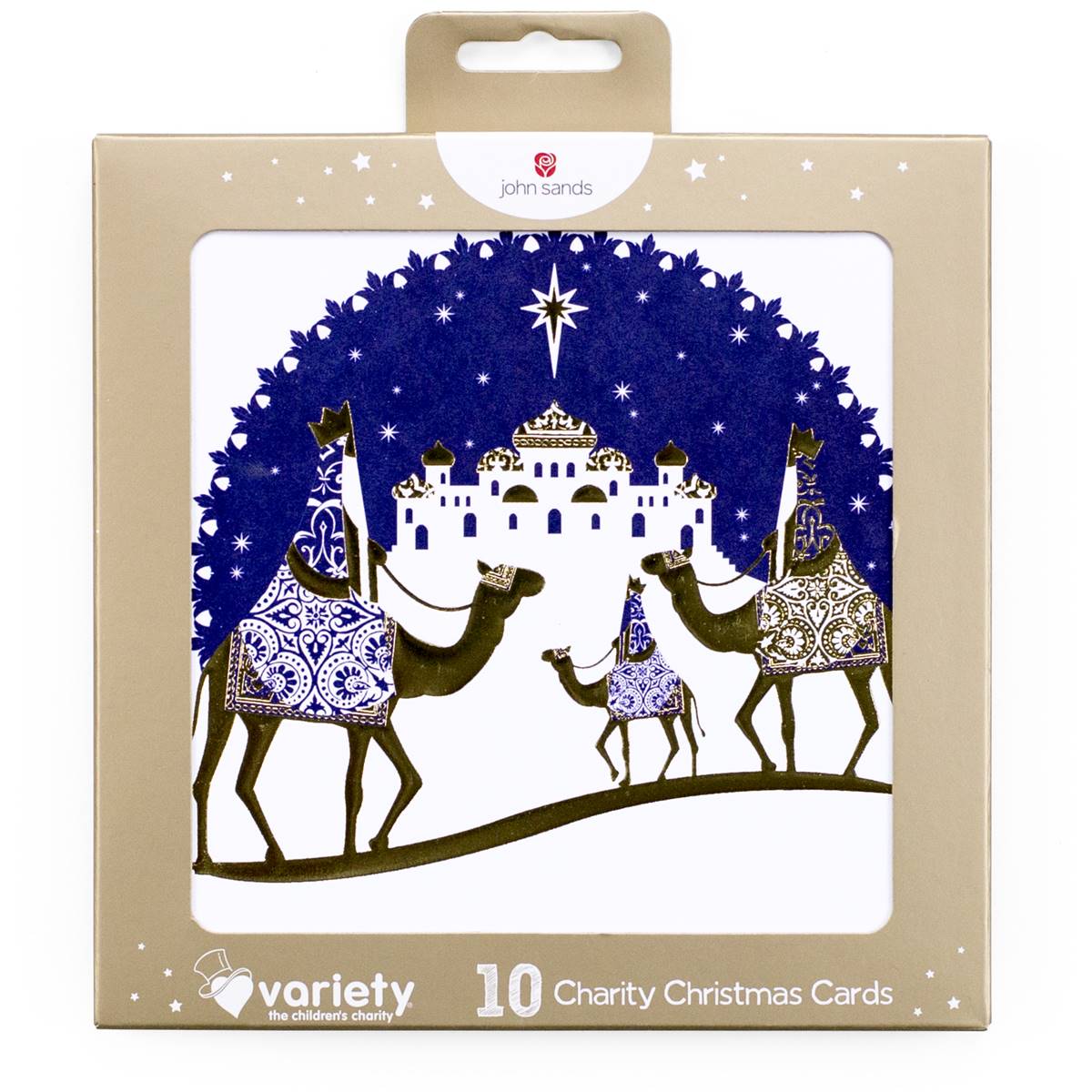 John Sands Arrival Of The Kings Boxed Christmas Cards 10 Pack | Woolworths