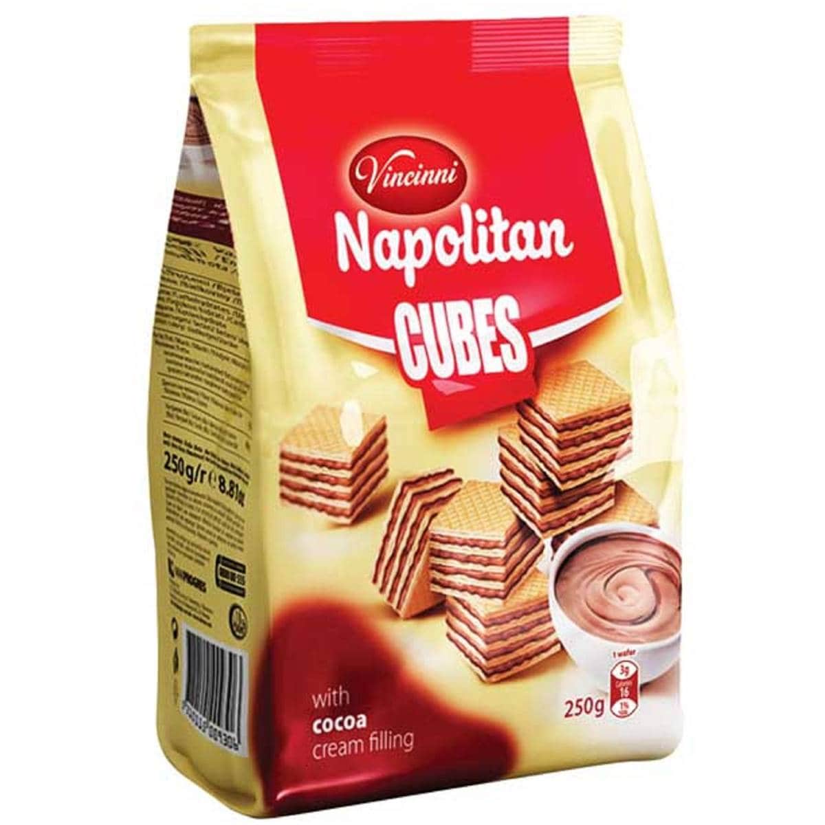 Vincinni Wafers Cocoa 250g | Woolworths