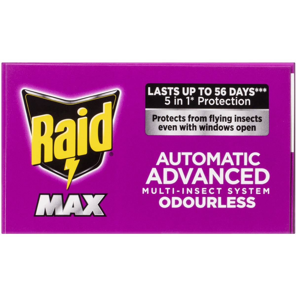 Raid Max Pest Advanced Multi-insect Automatic Repellent System 185g ...