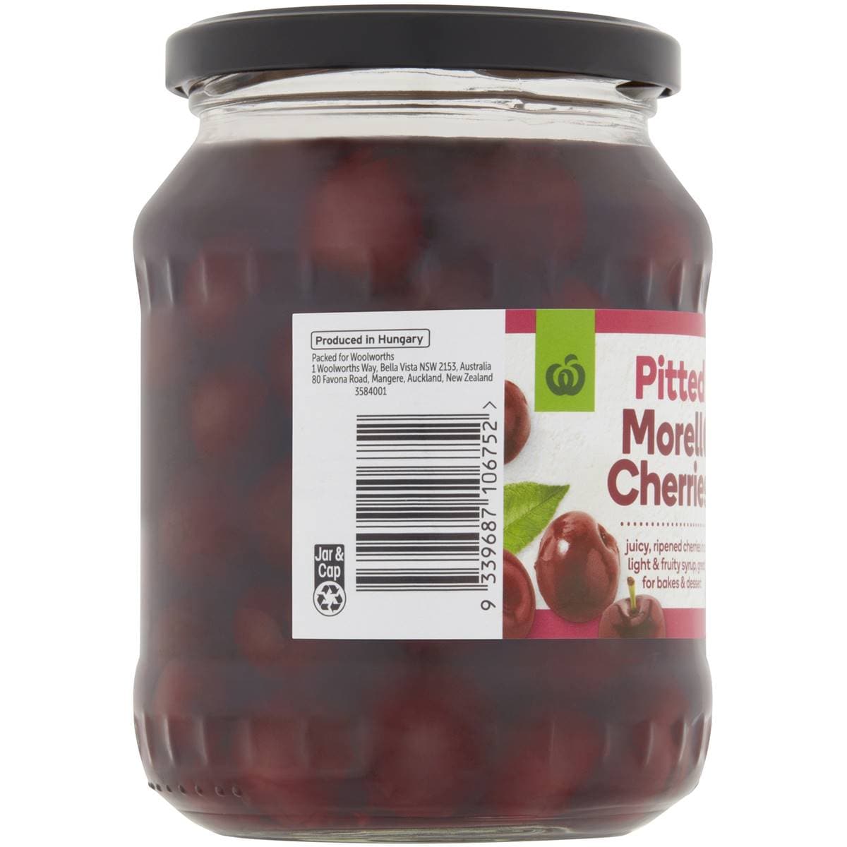Woolworths Morello Cherries 680g | Woolworths