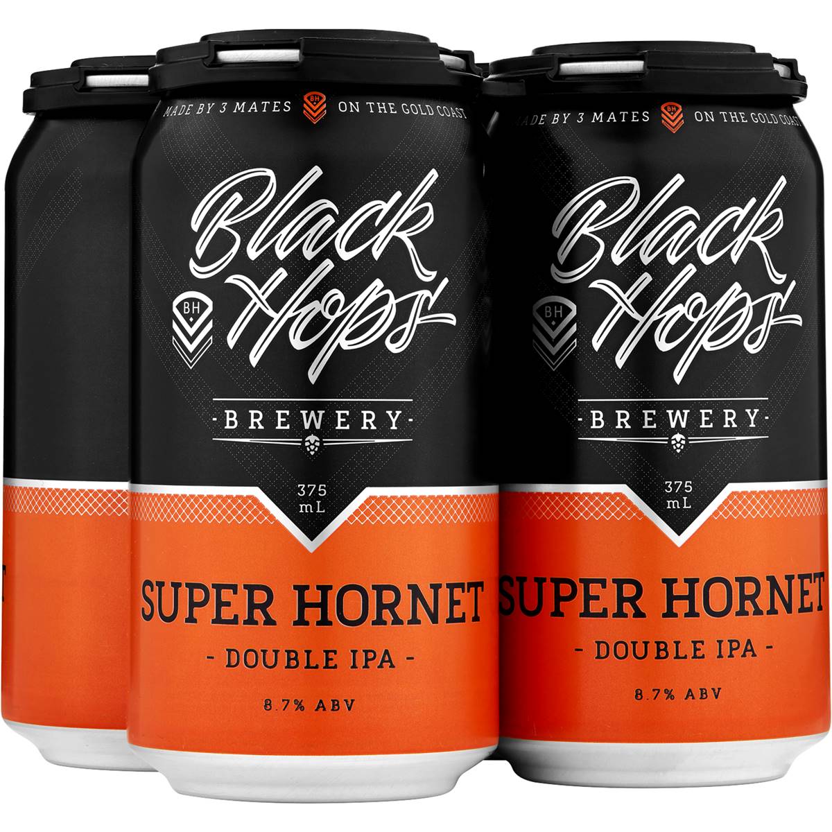 Black Hops Brewery Super Hornet Double Ipa Can 375ml | Woolworths