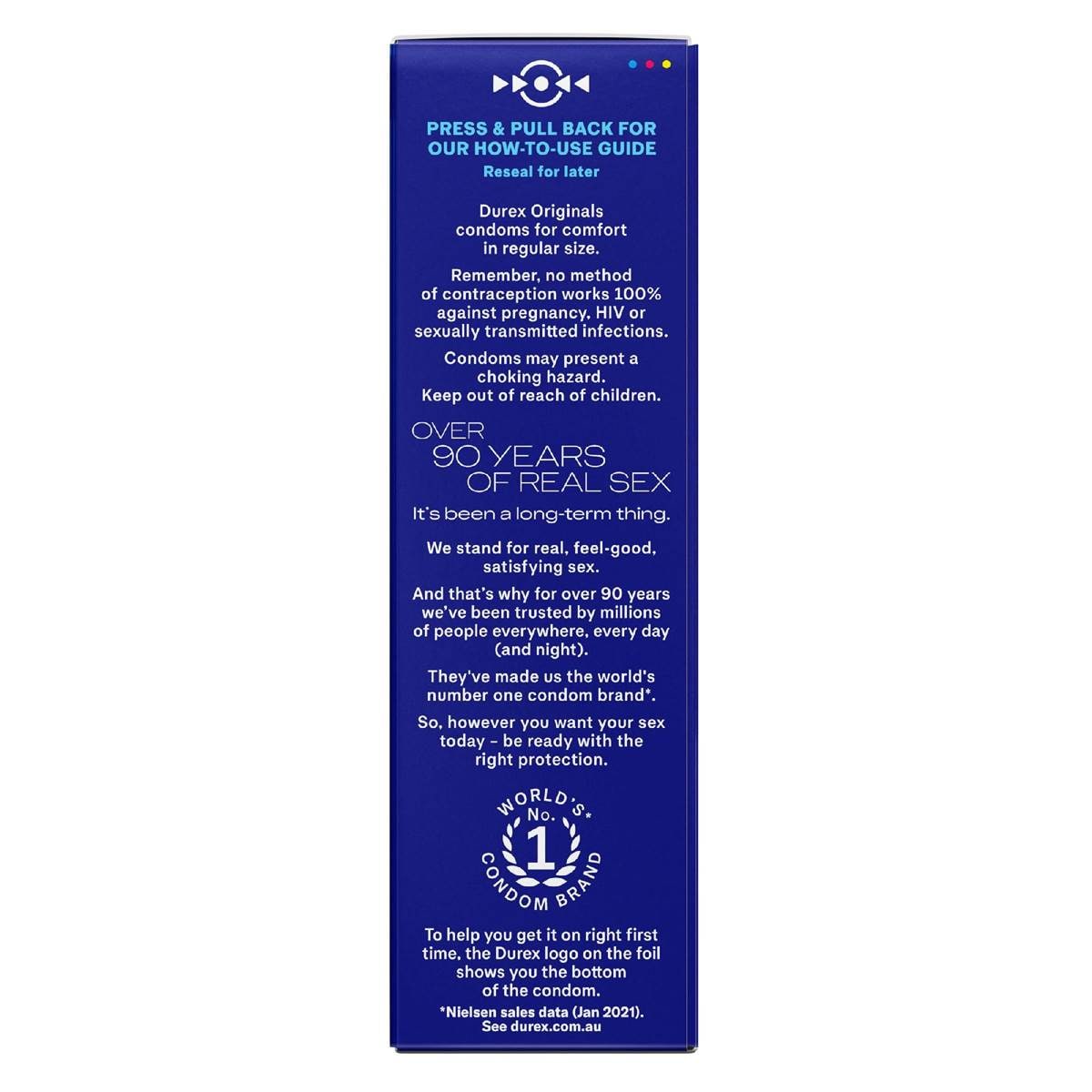 Durex Original Regular Fit Condoms 10+2 Pack | Woolworths