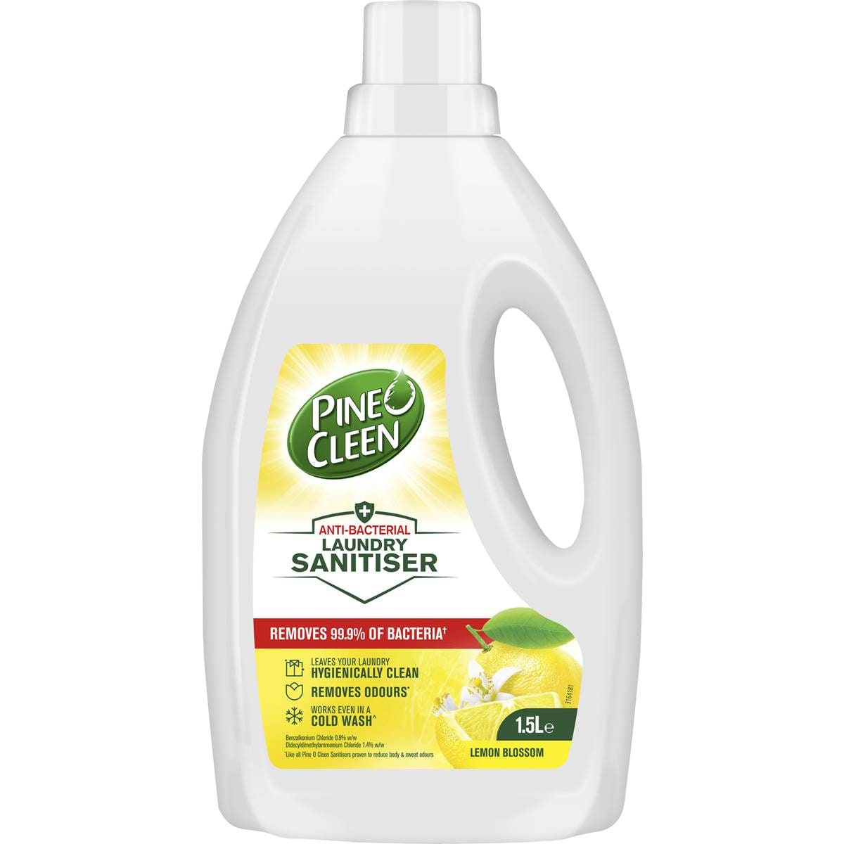 Pine O Cleen Antibacterial Laundry Sanitiser Lemon Blossom 1.5l ...