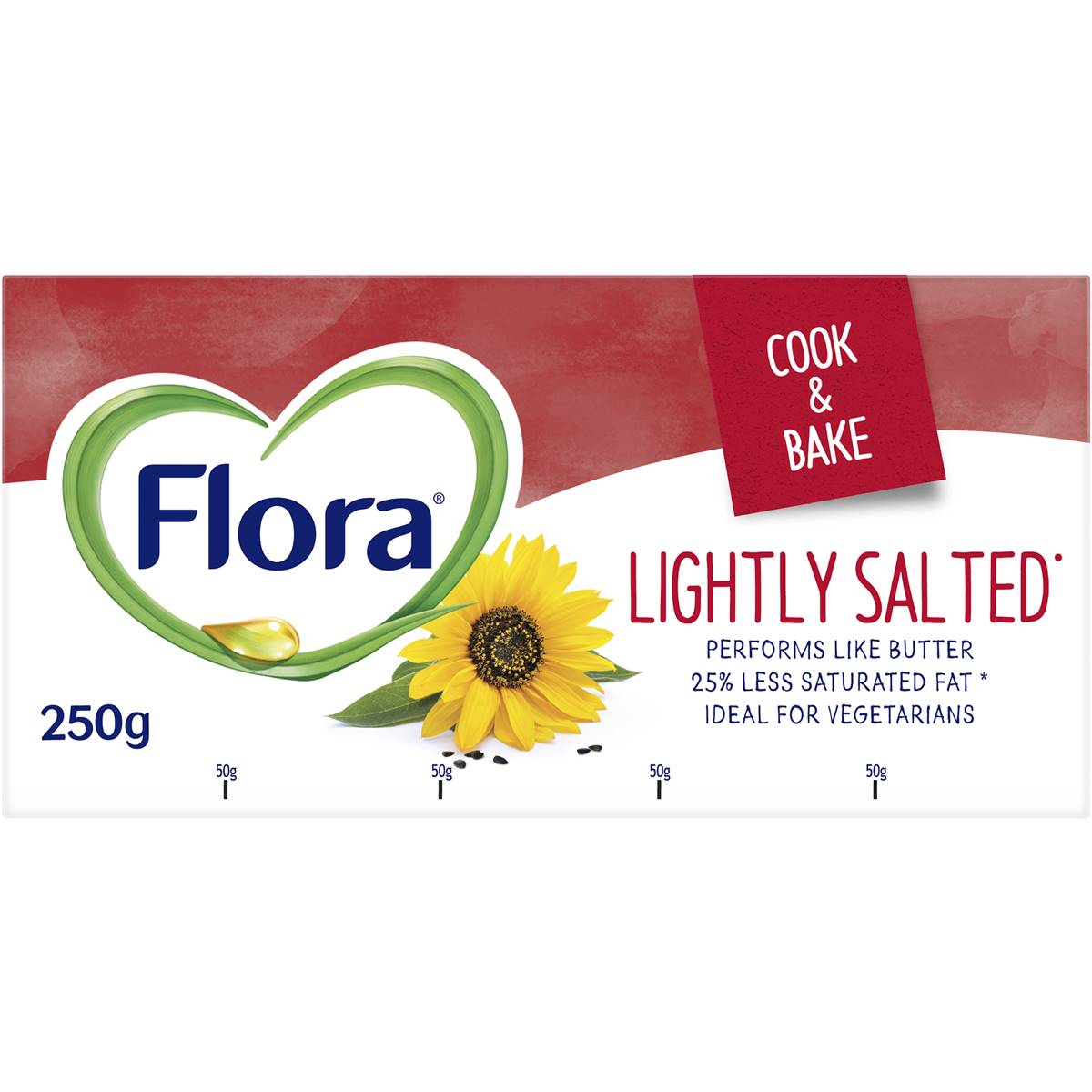 Flora Plant Based Lightly Salted Butter 250g | Woolworths