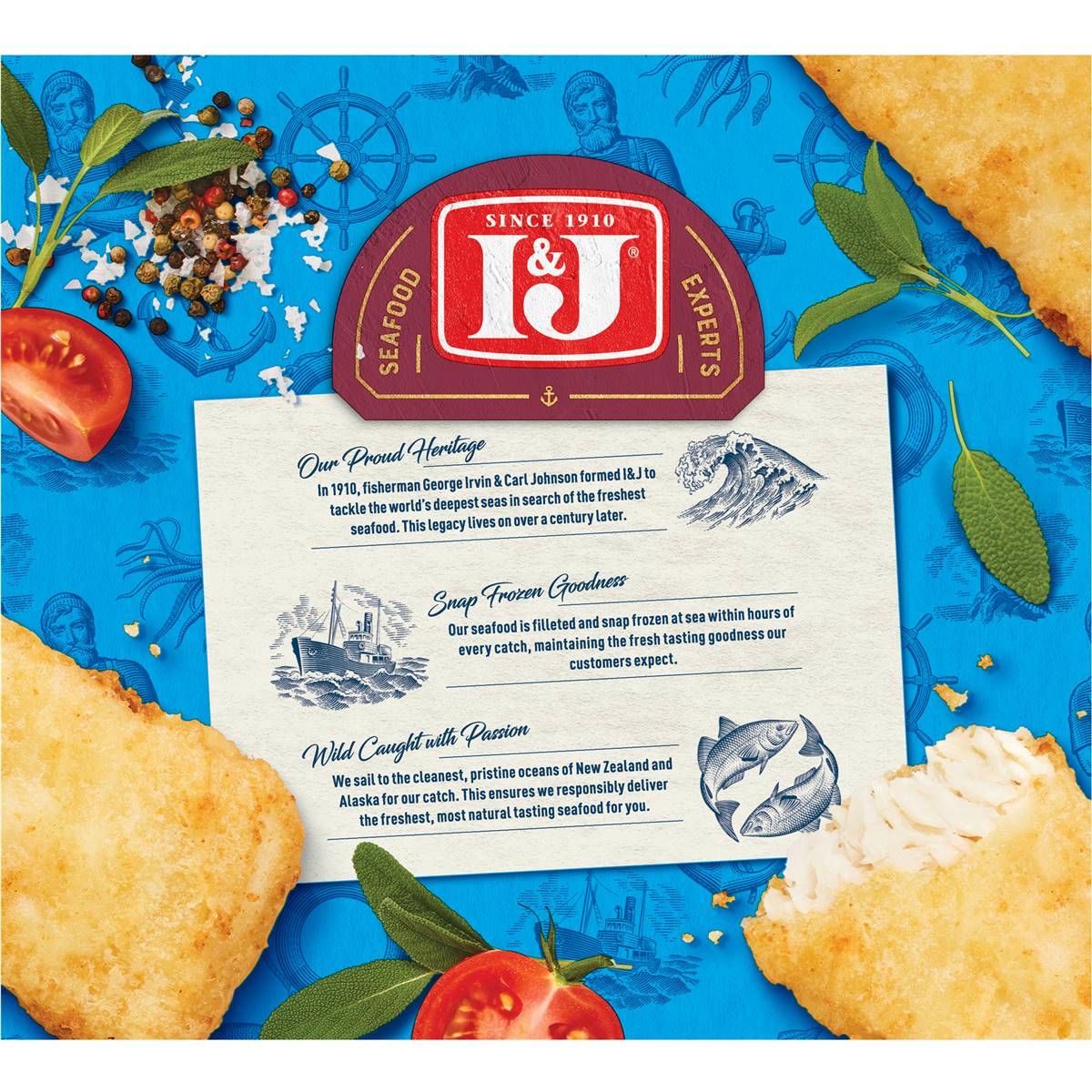 I&j Fish Fillets Beer Batter 550g | Woolworths