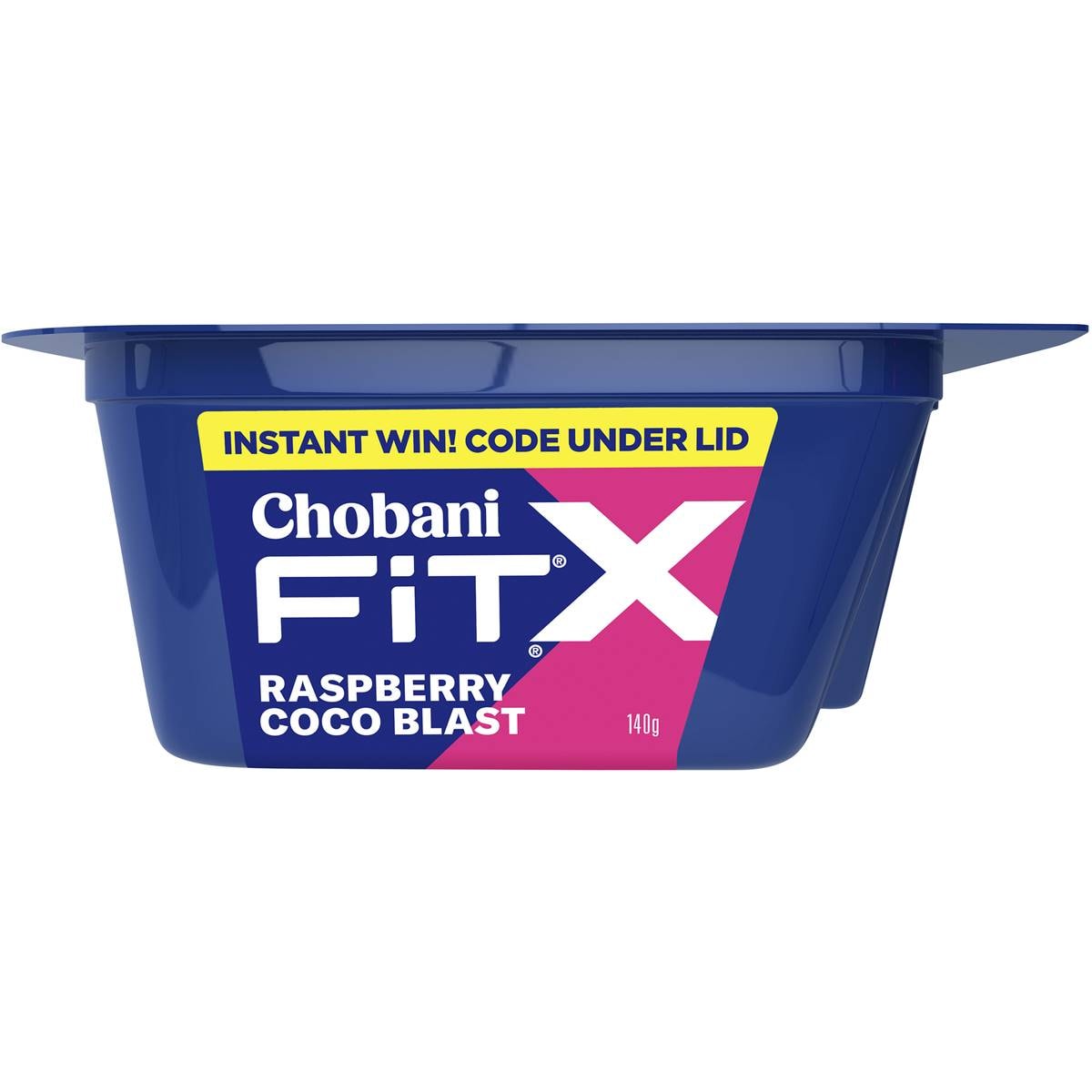 Chobani Fit X Raspberry Coco Blast 140g | Woolworths