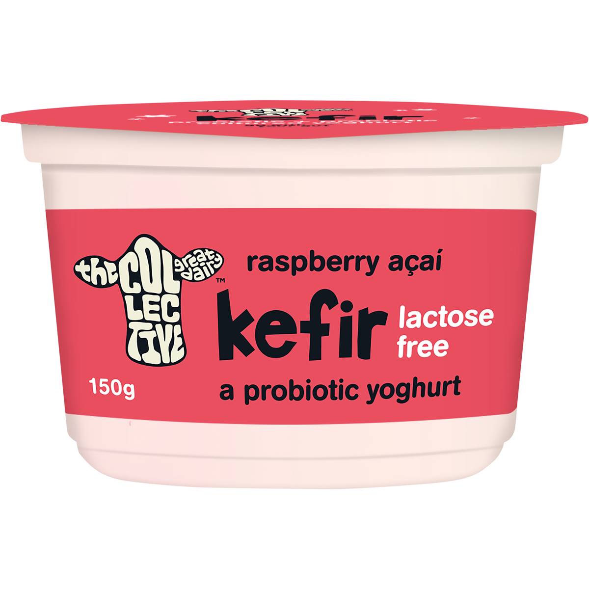 The Collective Kefir Raspberry Acai 150g | Woolworths