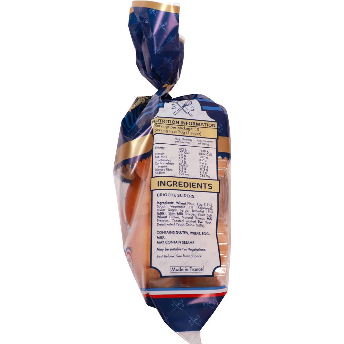 Brioche Gourmet Brioche Sliders 10 Pack | Woolworths