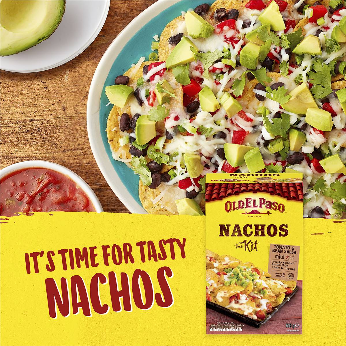 Old El Paso Nachos Kit Mexican Style 505g | Woolworths